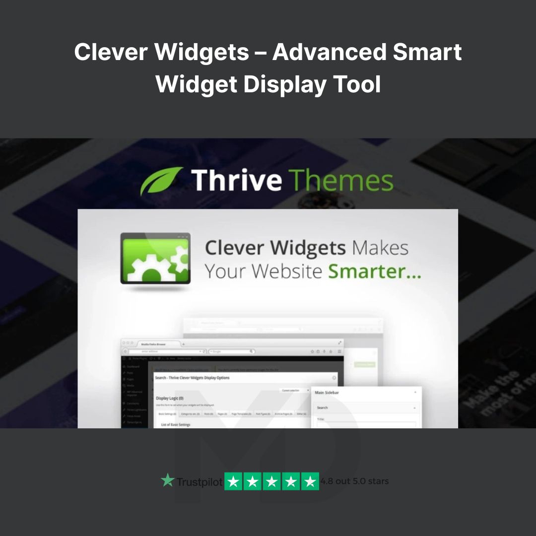 Clever Widgets – Advanced Smart Widget Display Tool 2.9.1 – MD Digitals