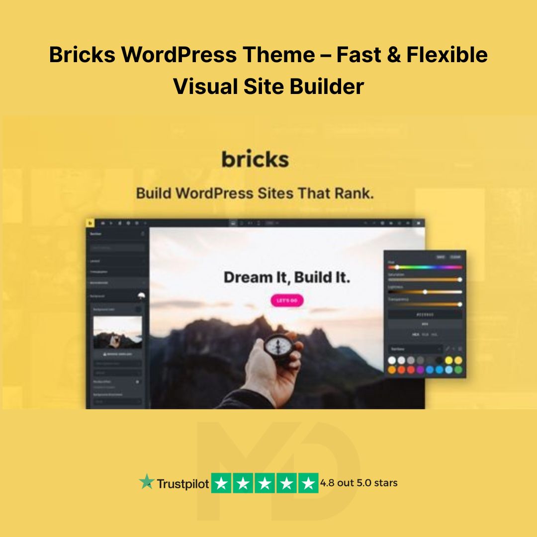 Bricks WordPress Theme – Fast & Flexible Visual Site Builder 2.3.1 - MD ...